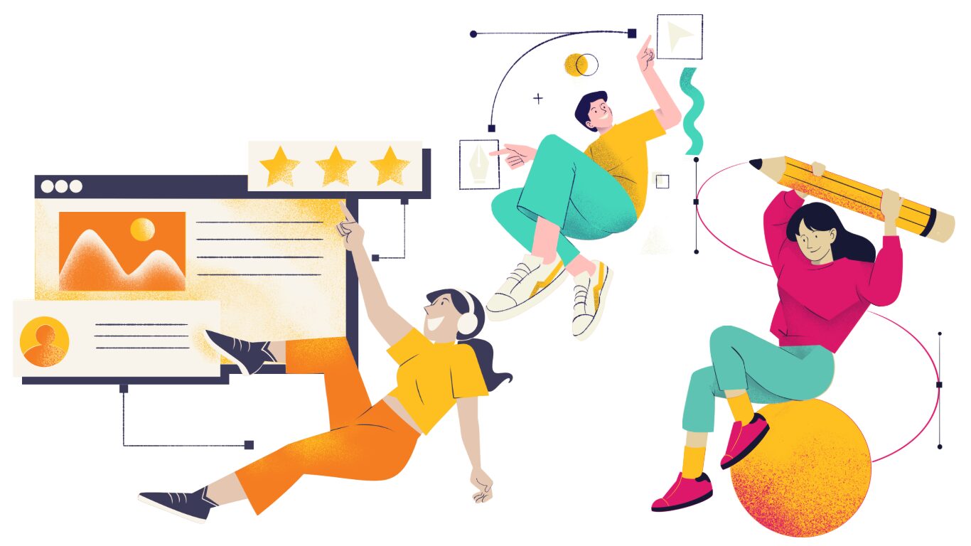 'Corporate Memphis' Design Trend: A Modern Visual Language - Pari Pixel